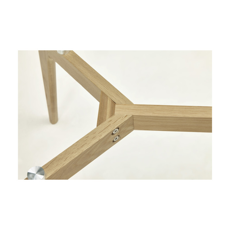 Table basse design plateau verre - LENA