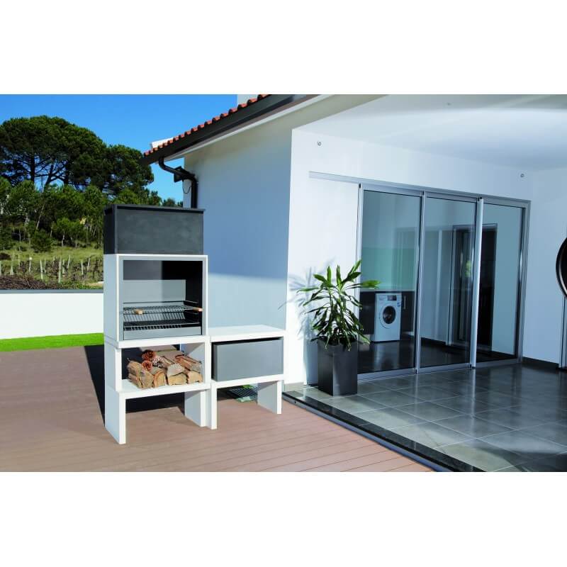 LIV 03 - Barbecue design en béton